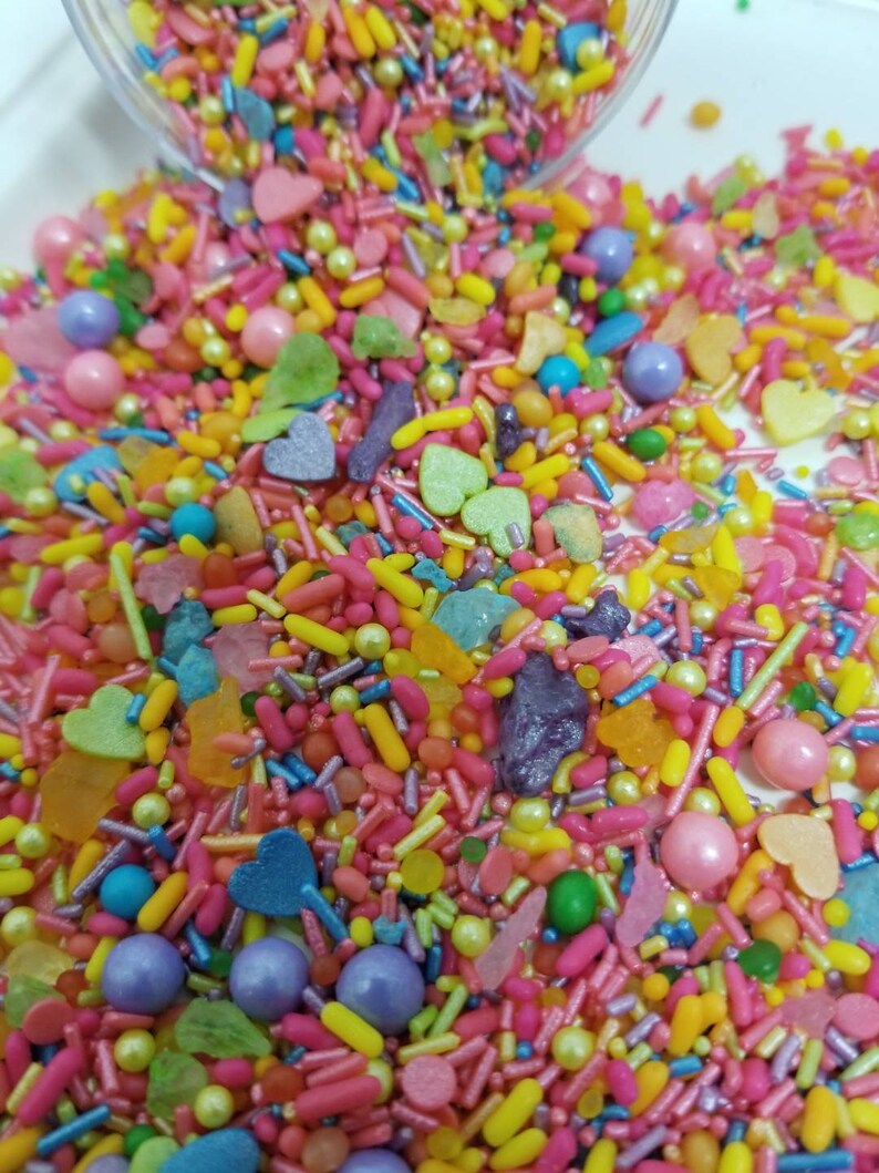 Valentine's Sprinkles Multi-colored - Etsy