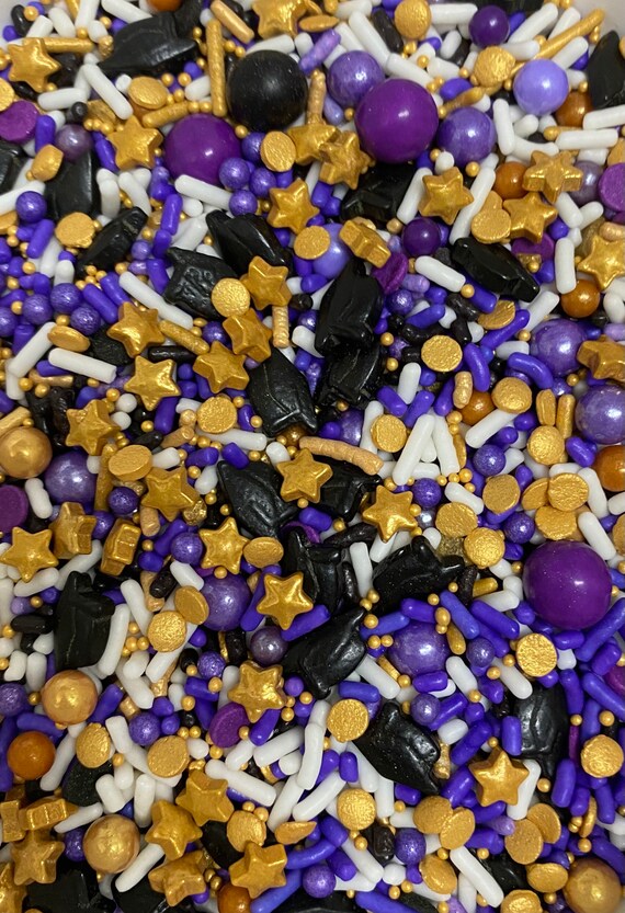 Purple and Gold Graduation Mix - Etsy