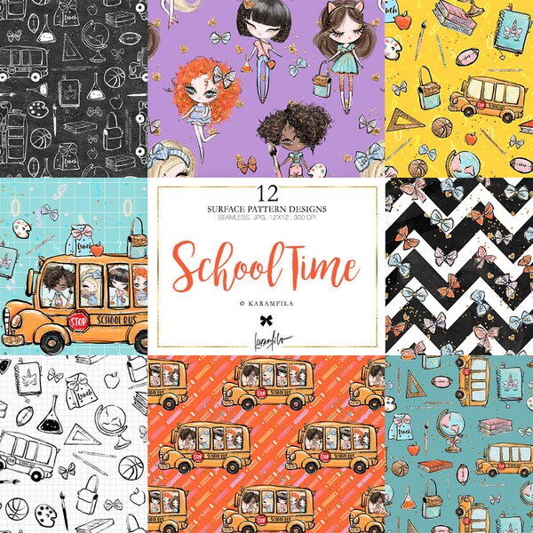 Chalkboard Pattern - Etsy