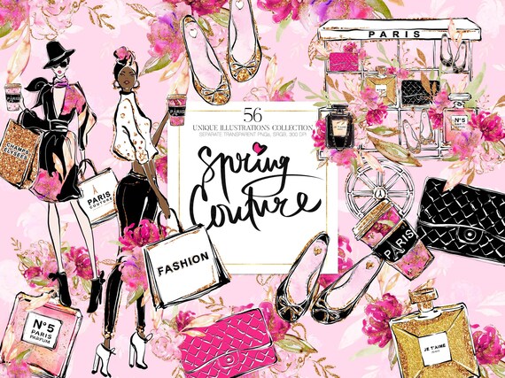 Spring Fashion Show Clip Art