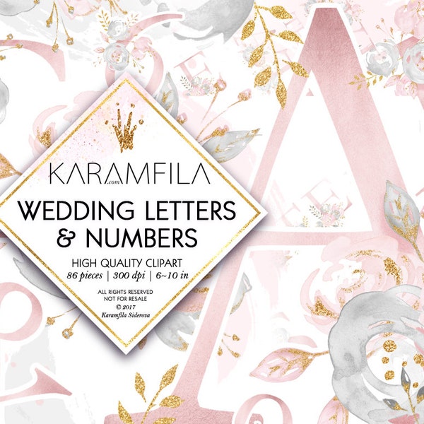 Floral Clip Art - Etsy