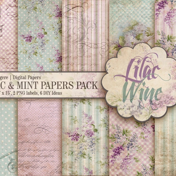 Lilac Mint - Etsy