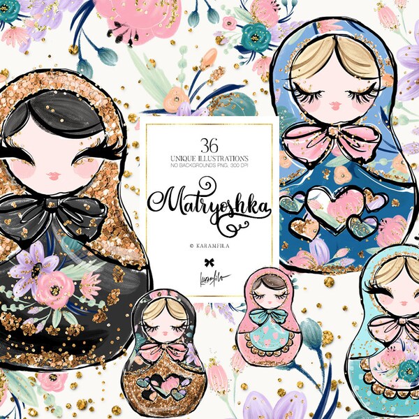 Matryoshka Print - Etsy