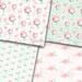 Bakery Digital Paper Pack Watercolor Handpainted Paper Seamless ...