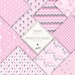 Baby Girl Digital Paper Pack Pink Grey Backgrounds Princess - Etsy