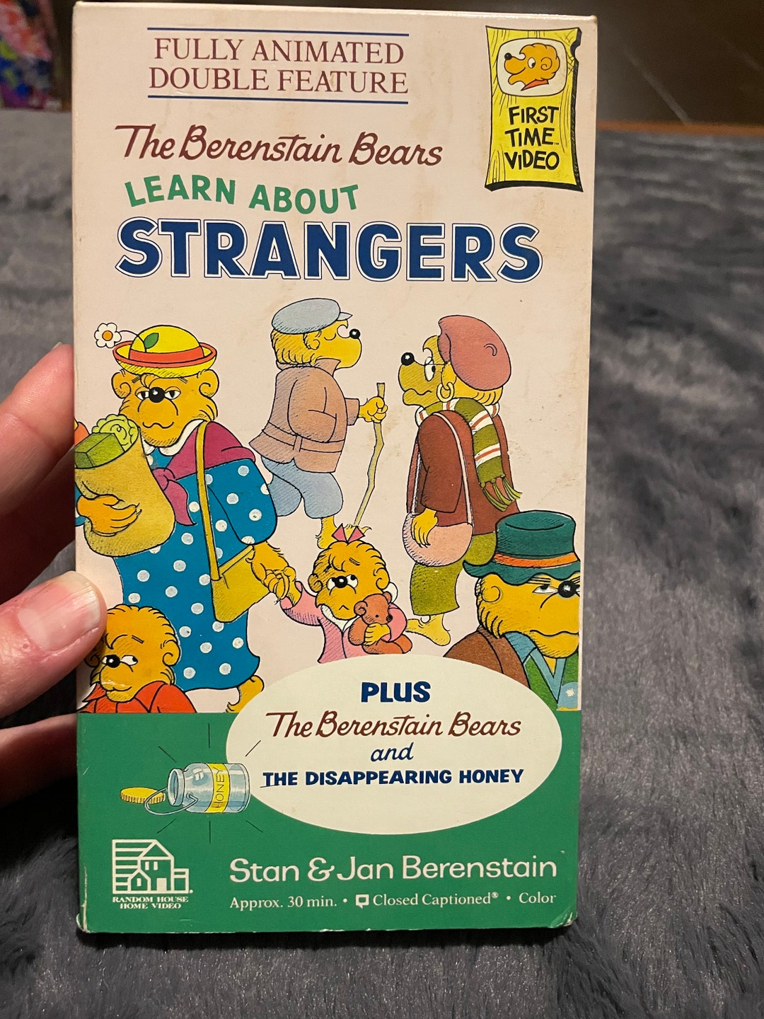 The Berenstain Bears Learn About Strangers VHS - Etsy