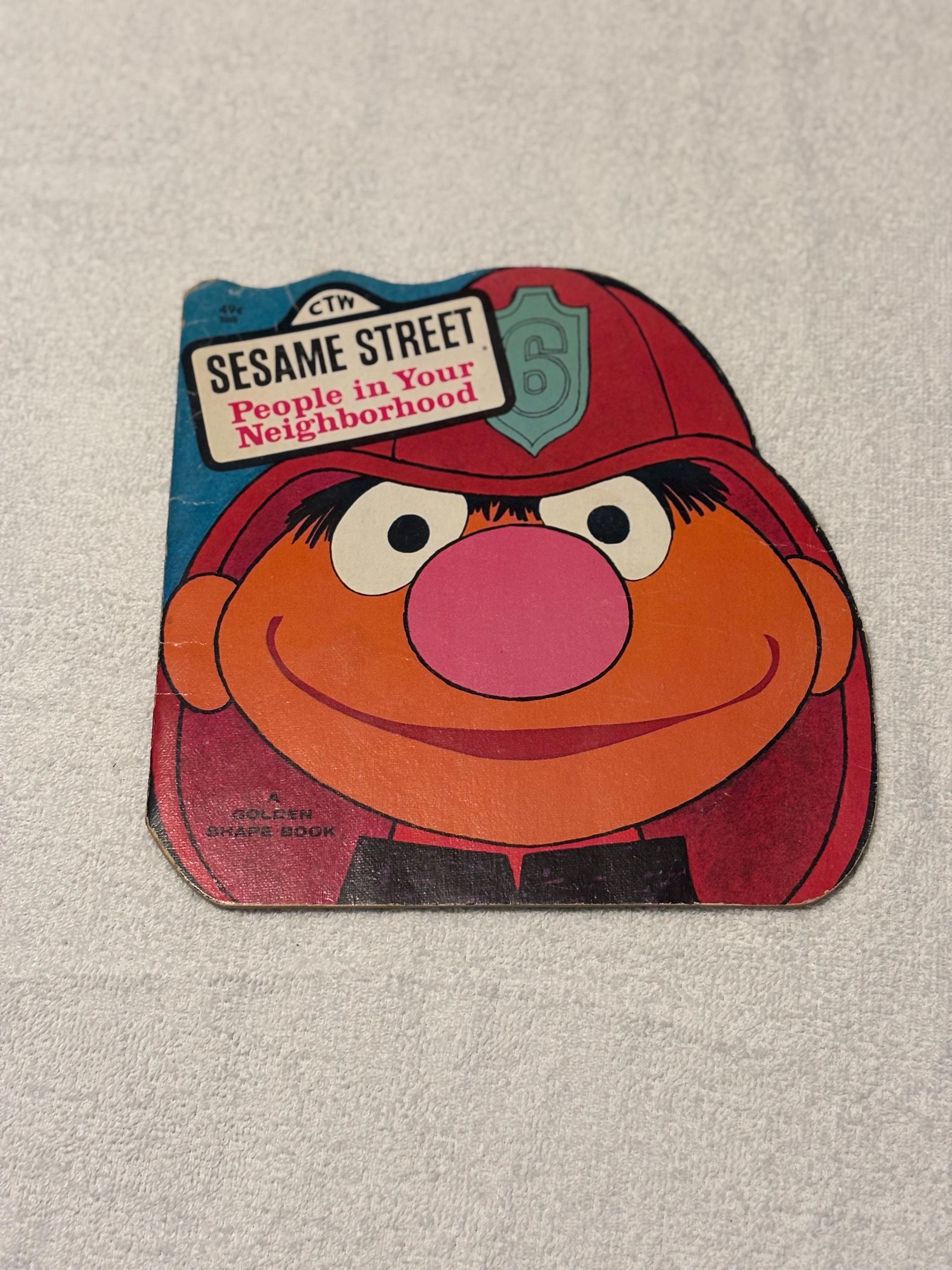 Vintage 1978 Sesame Street People in Your Neighborhood Children’s Book ...