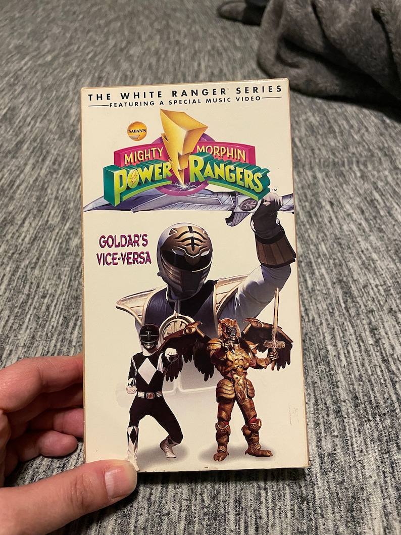 Vintage Power Rangers VHS - Etsy