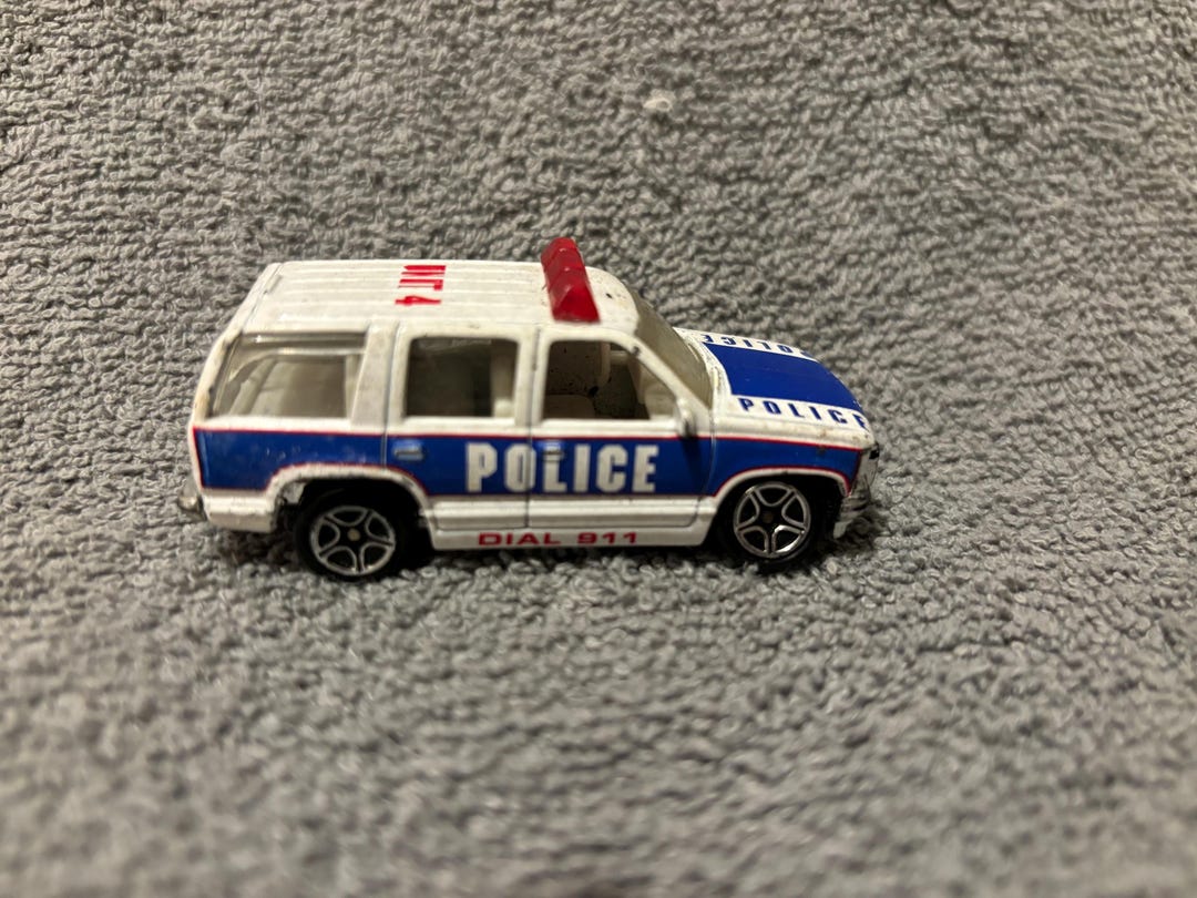 Vintage 1997 Diecast Matchbox Police Car - Etsy