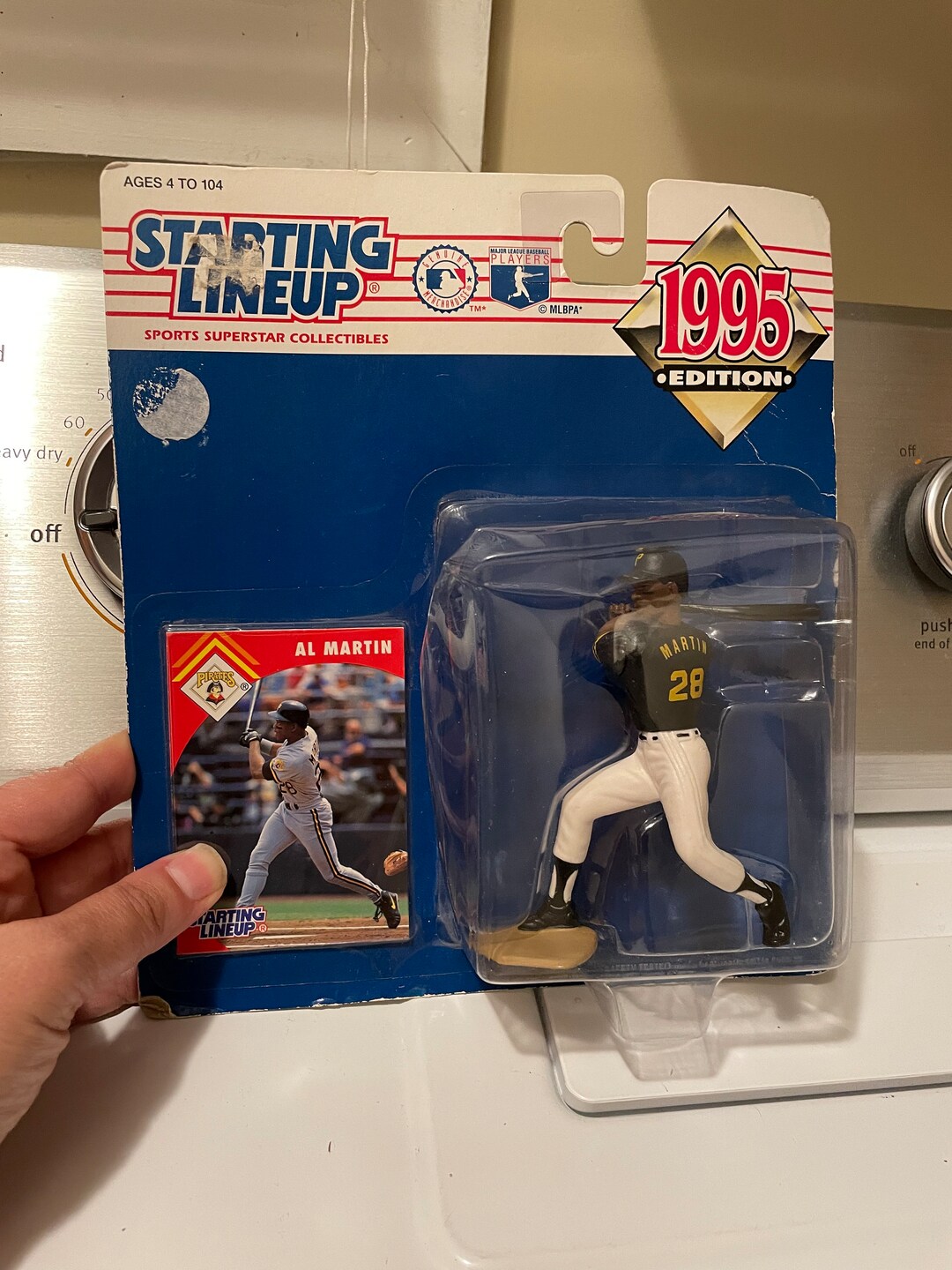 Starting Lineup 1995 Al Martin Action Figure/ Collectors Card - Etsy