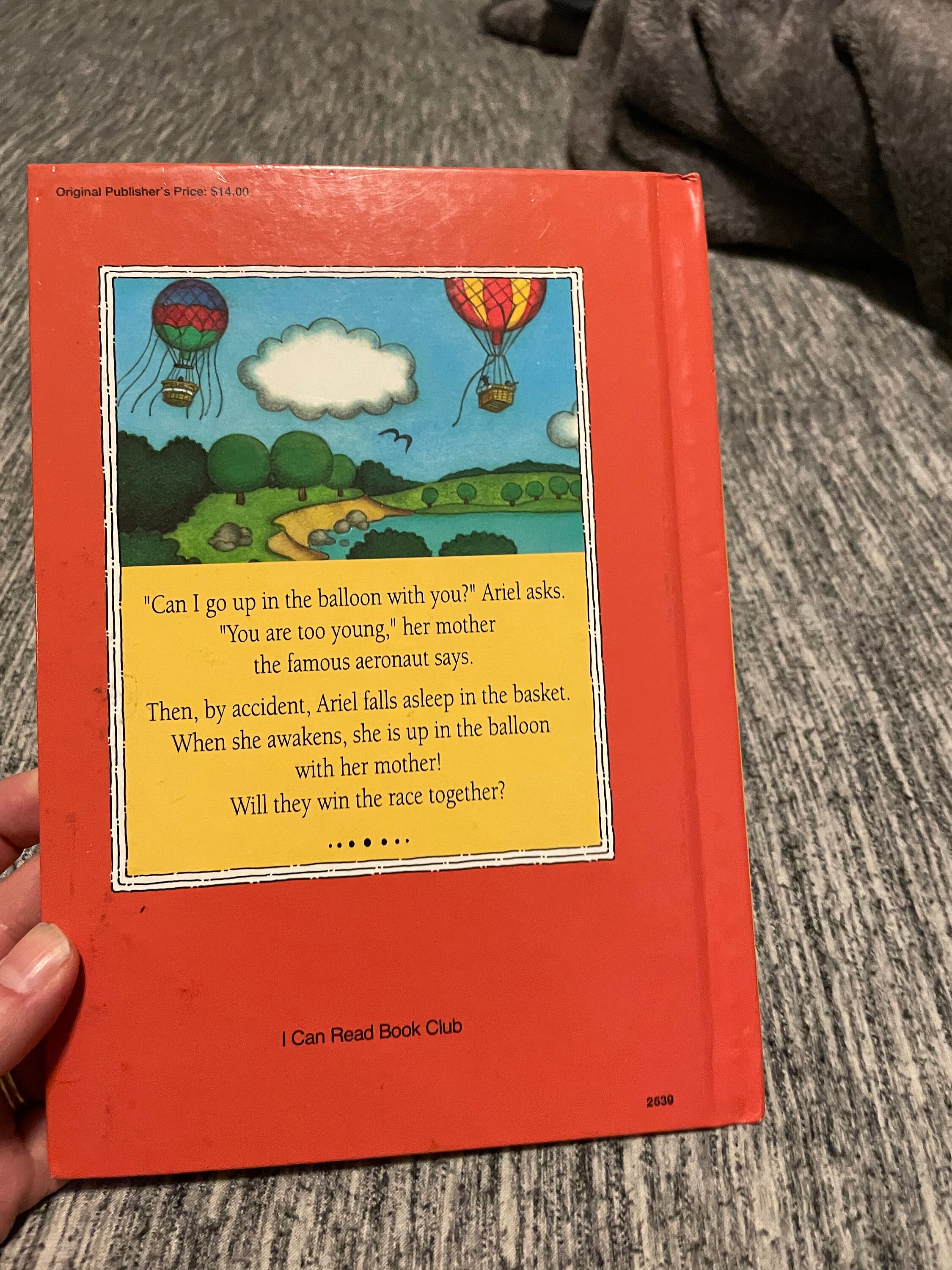 Vintage Reading Rainbow Children’s Book the Big Ballon Race - Etsy