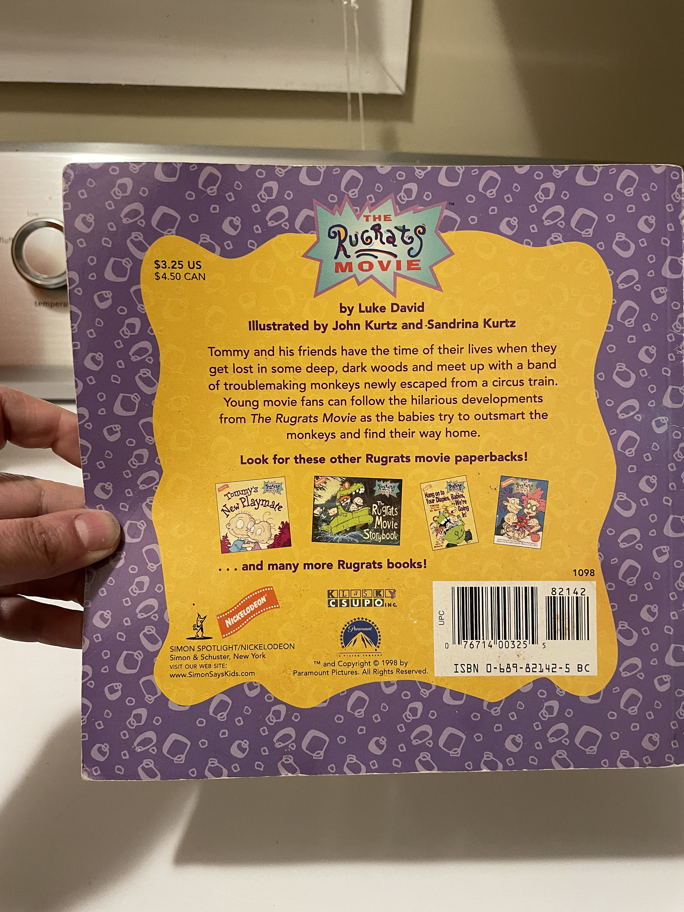 Vintage Rugrats Book - Etsy