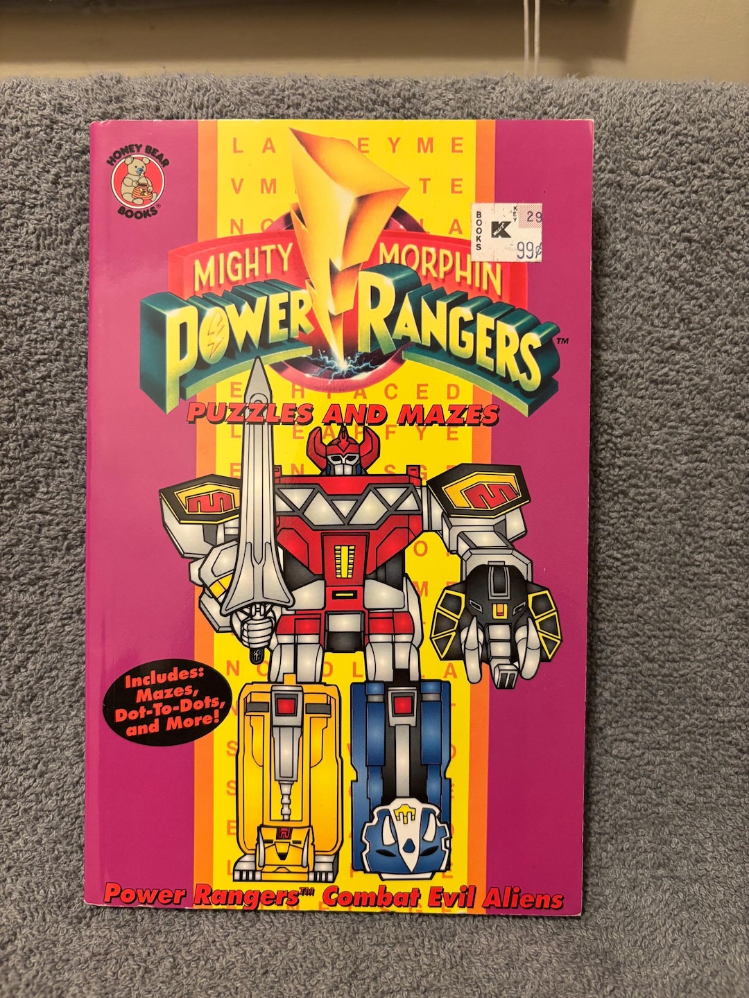 Vintage 1994 Power Ranger Coloring and Activity Book New Unused - Etsy