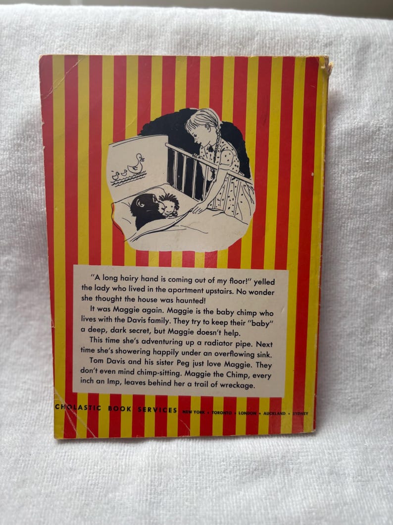 Vintage a Chimp in the Family Children’s Book - Etsy