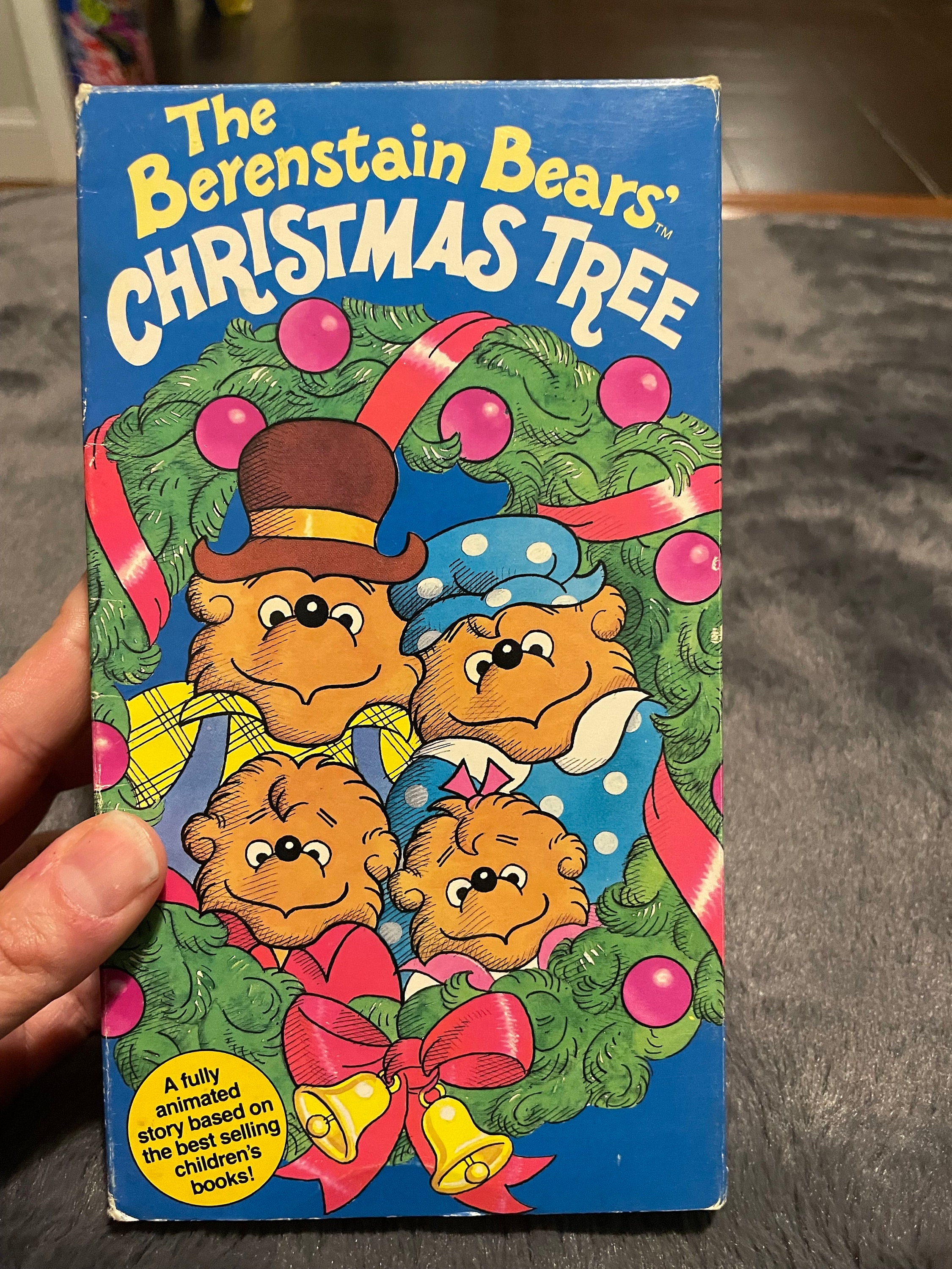 The Berenstain Bears Christmas Tree VHS - Etsy
