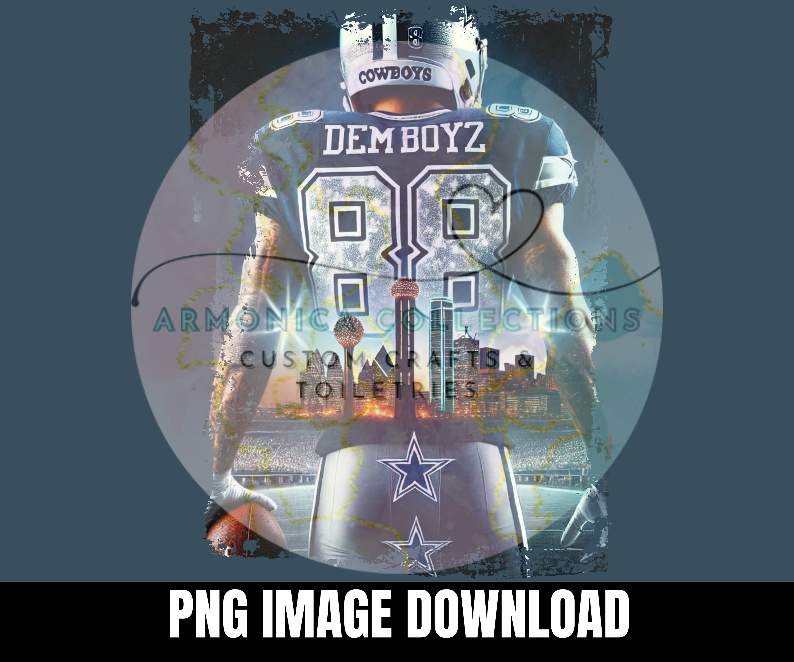 Dallas Cowboys “dem Boyz” Football PNG – Instant Download - Etsy