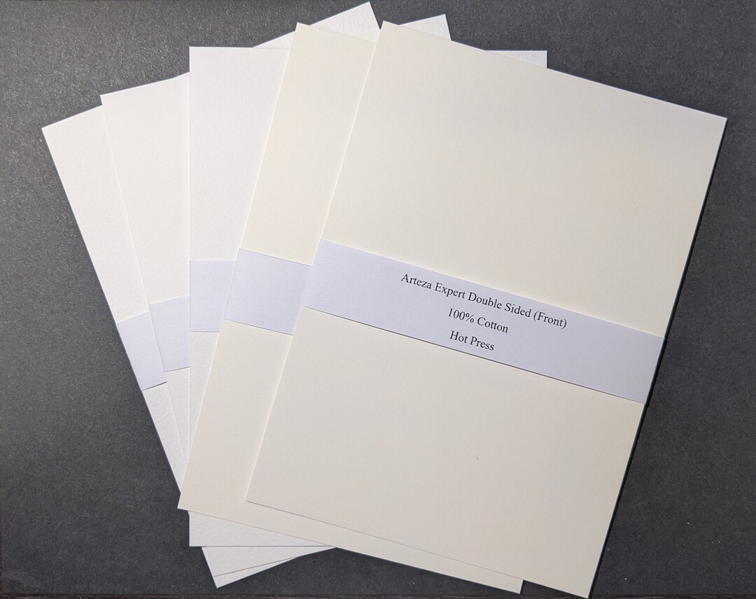 Arteza Watercolor Paper Samples - Individual Samples - 5x7 Inch - 140lb ...