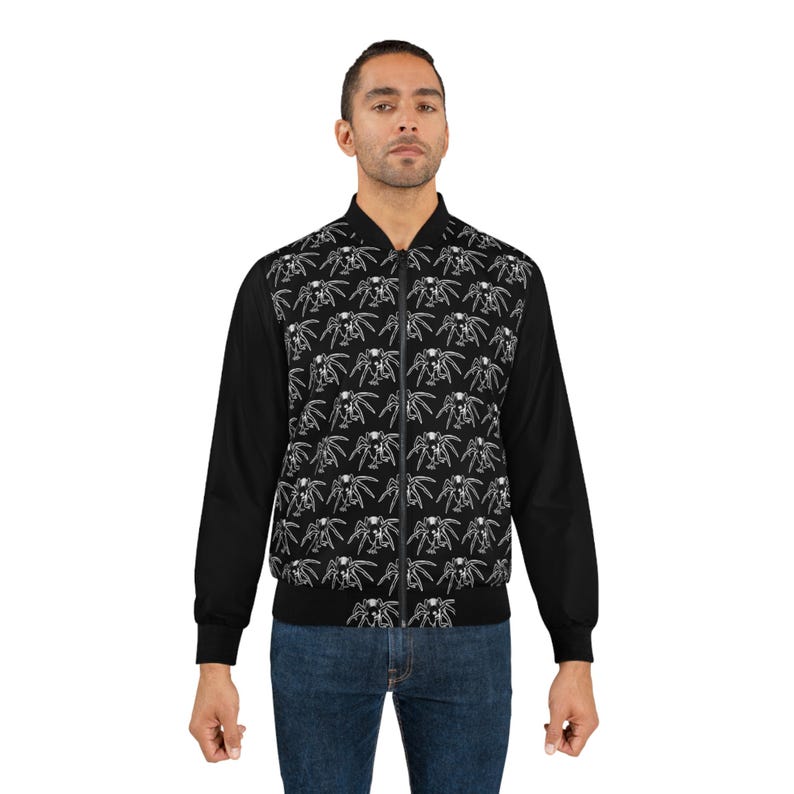 Spider Tattooz 2 Men's Bomber Jacket (AOP) - Etsy