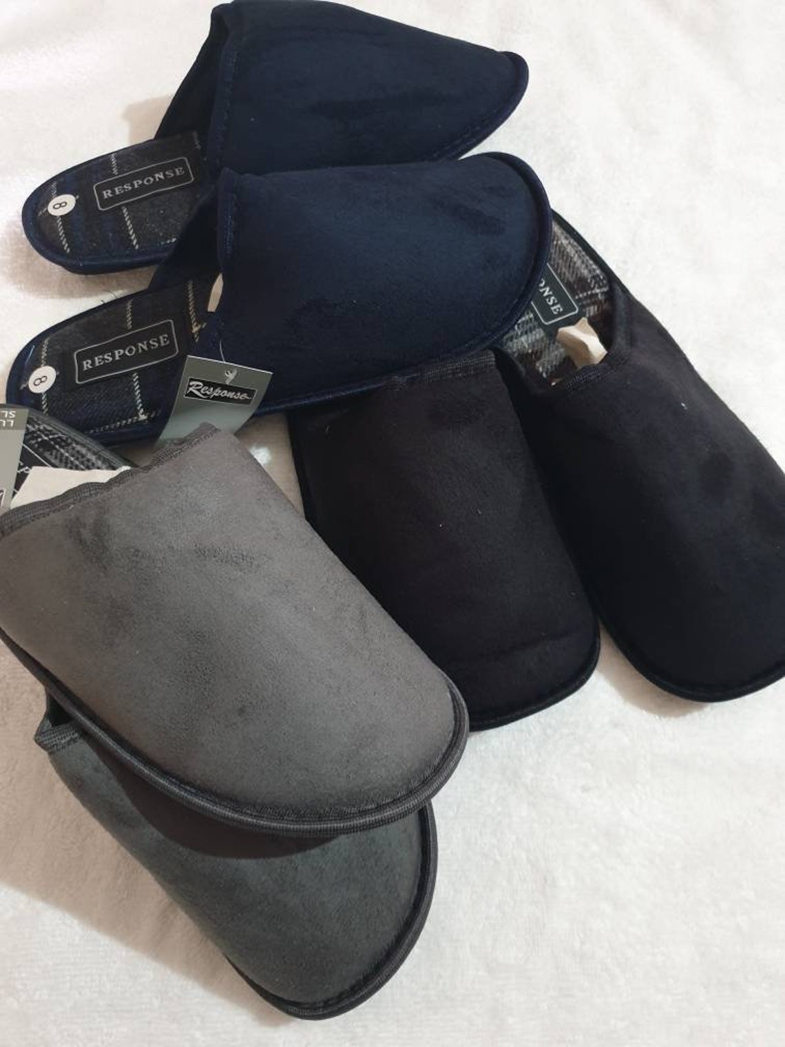 Personalised Mens Slippers With Any Name - Etsy UK