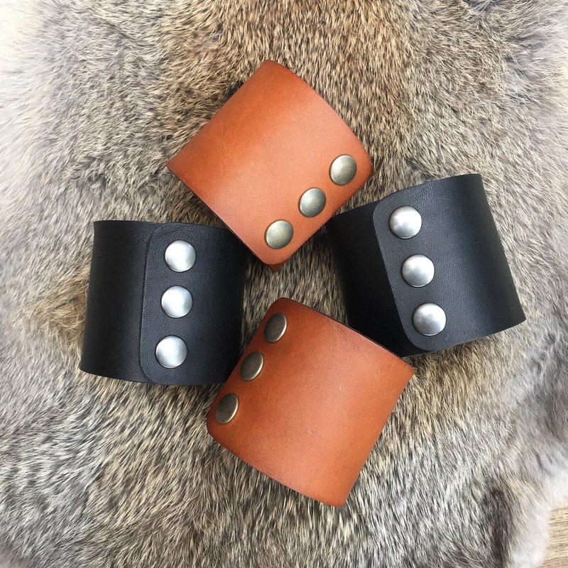 Leather Cuff - Etsy