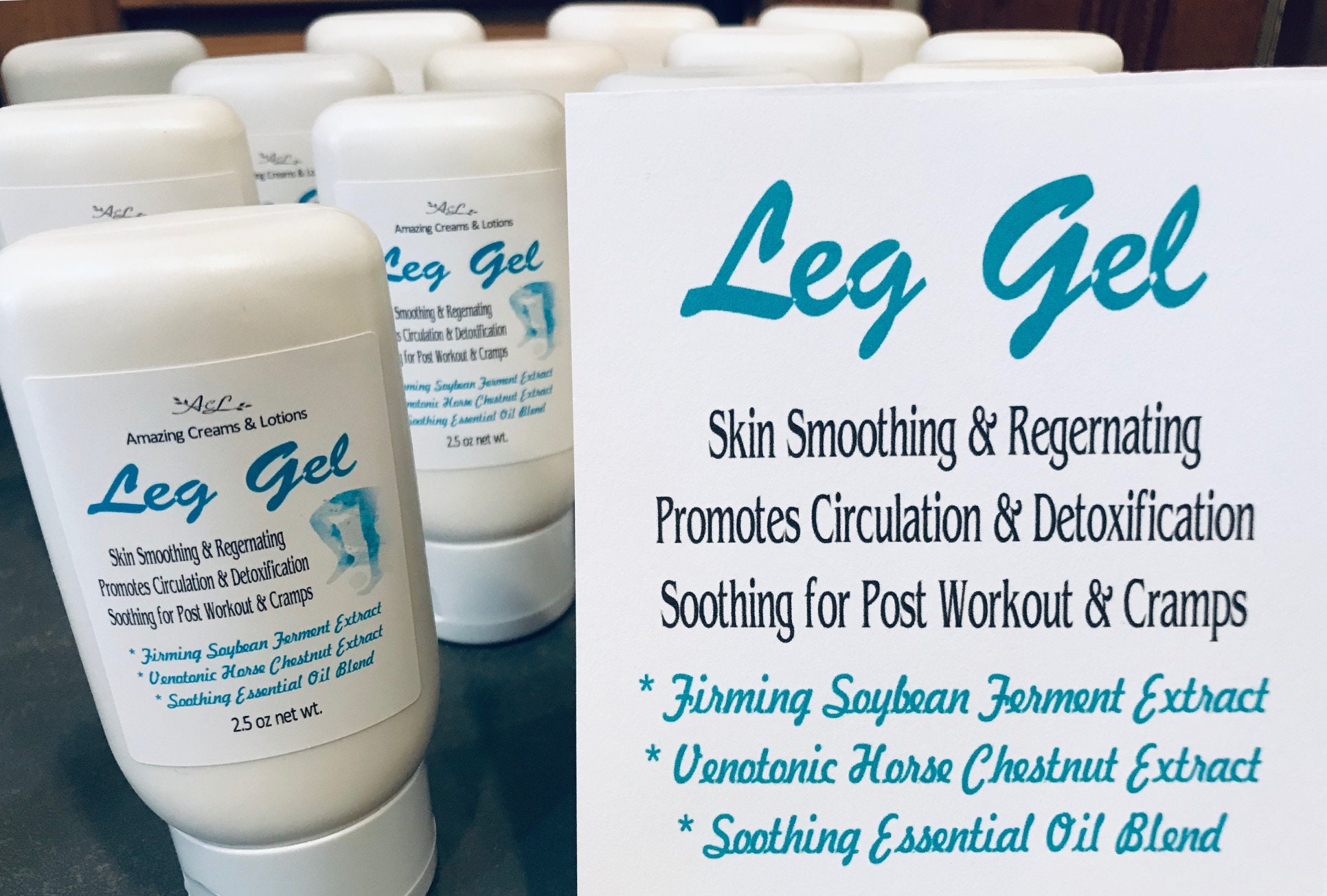 Leg Gel - Etsy