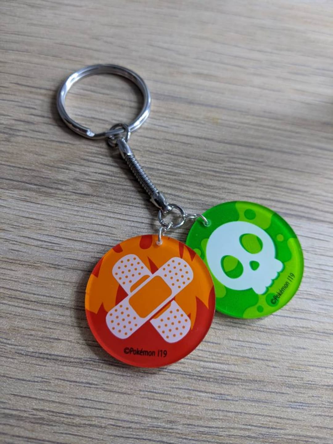 Pokémon TCG Official Acrylic Coins Damage Burn & Poison Counter ...