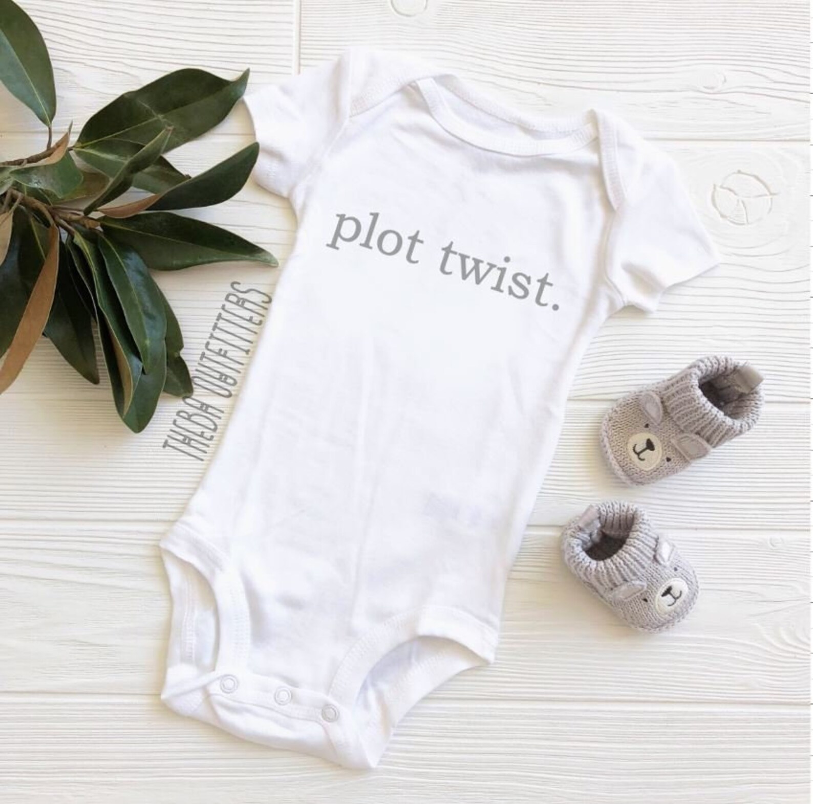 Baby Shower Gift Baby ONESIE® Plot Twist Baby Onesie Funny - Etsy