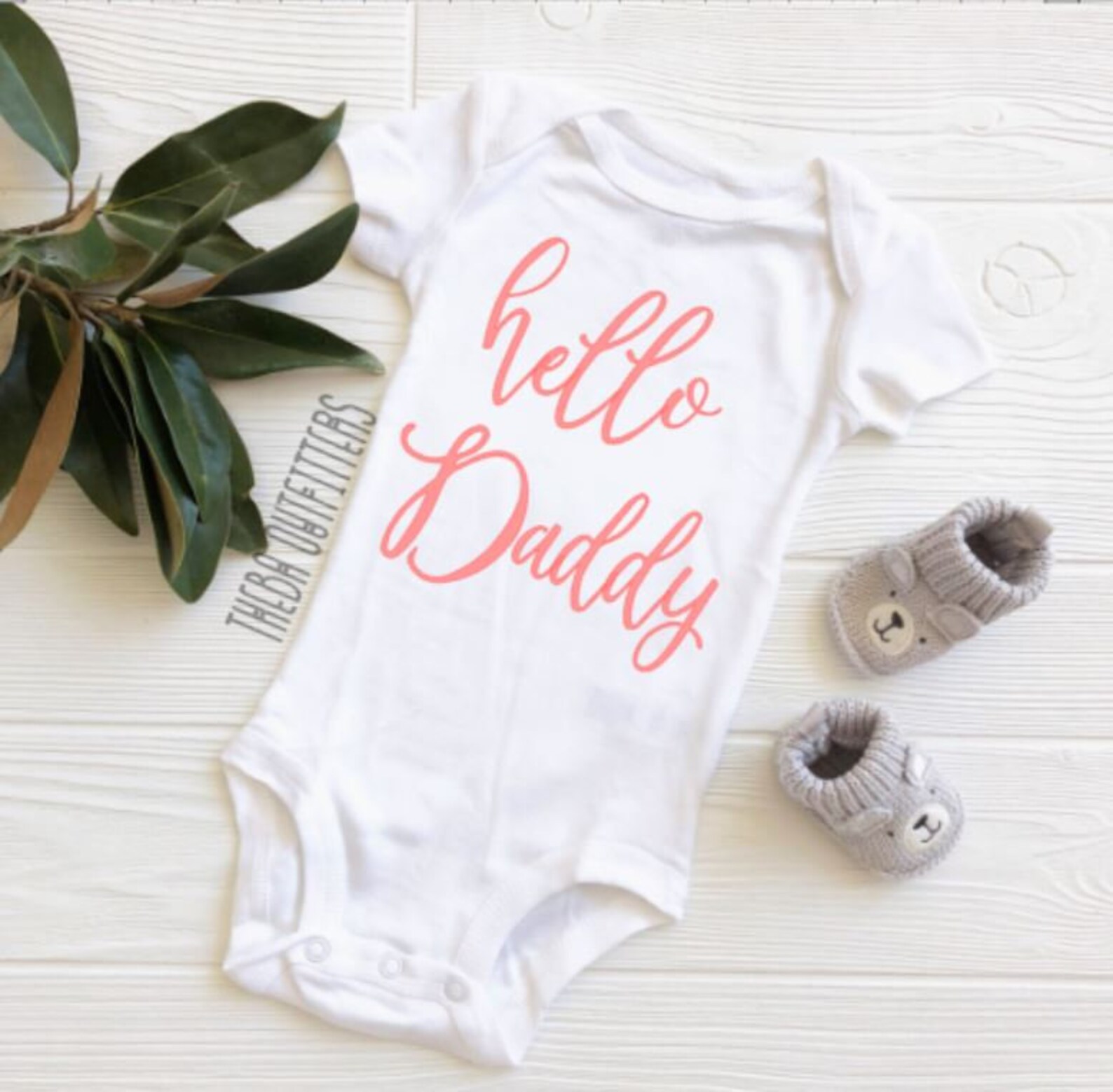 Hello Daddy Pregnancy Baby Announcement Gift for Husband | Etsy