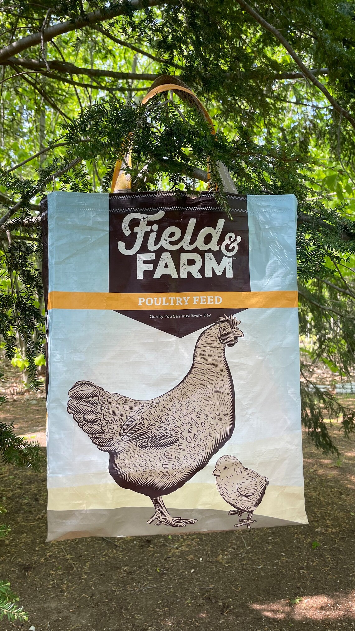 Upcycled Chicken Feed Sack Tote Bag – Farm Market Bag - Etsy
