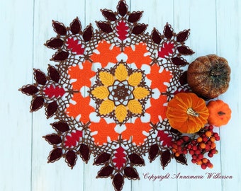 Thanksgiving Doily PDF Pattern - Etsy