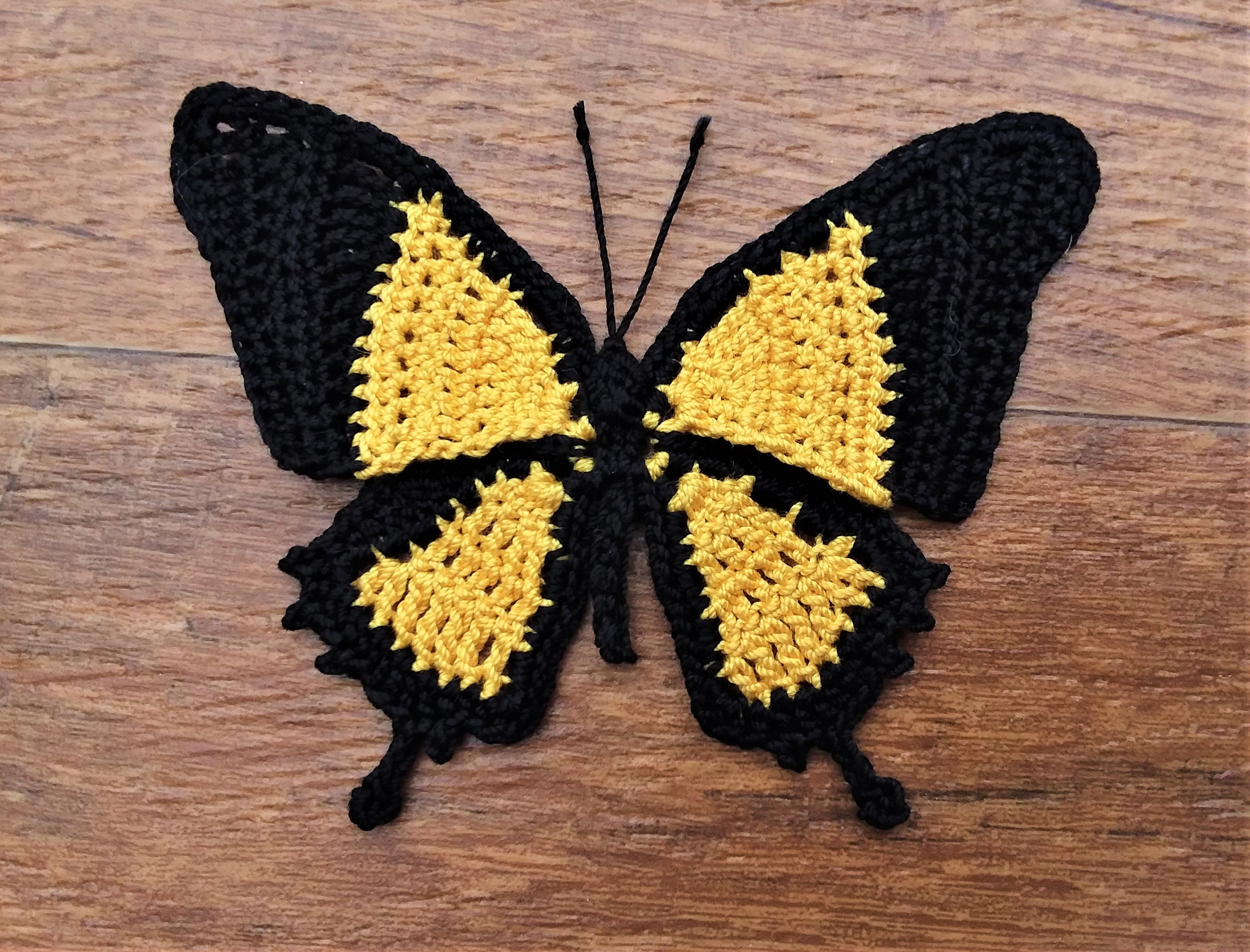 Patternbutterfly Motif PDF Patterninstant - Etsy