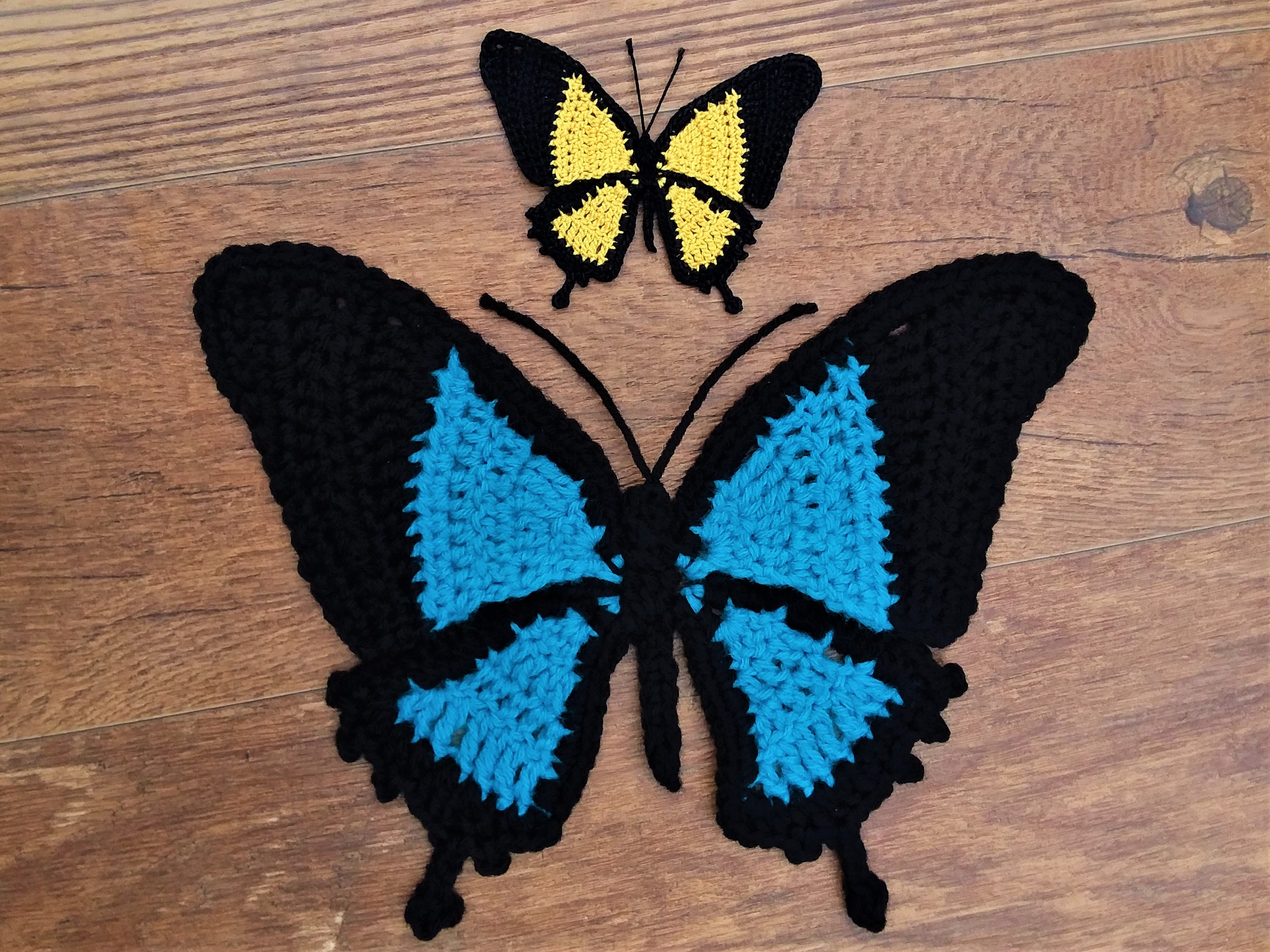 Patternbutterfly Motif PDF Patterninstant - Etsy