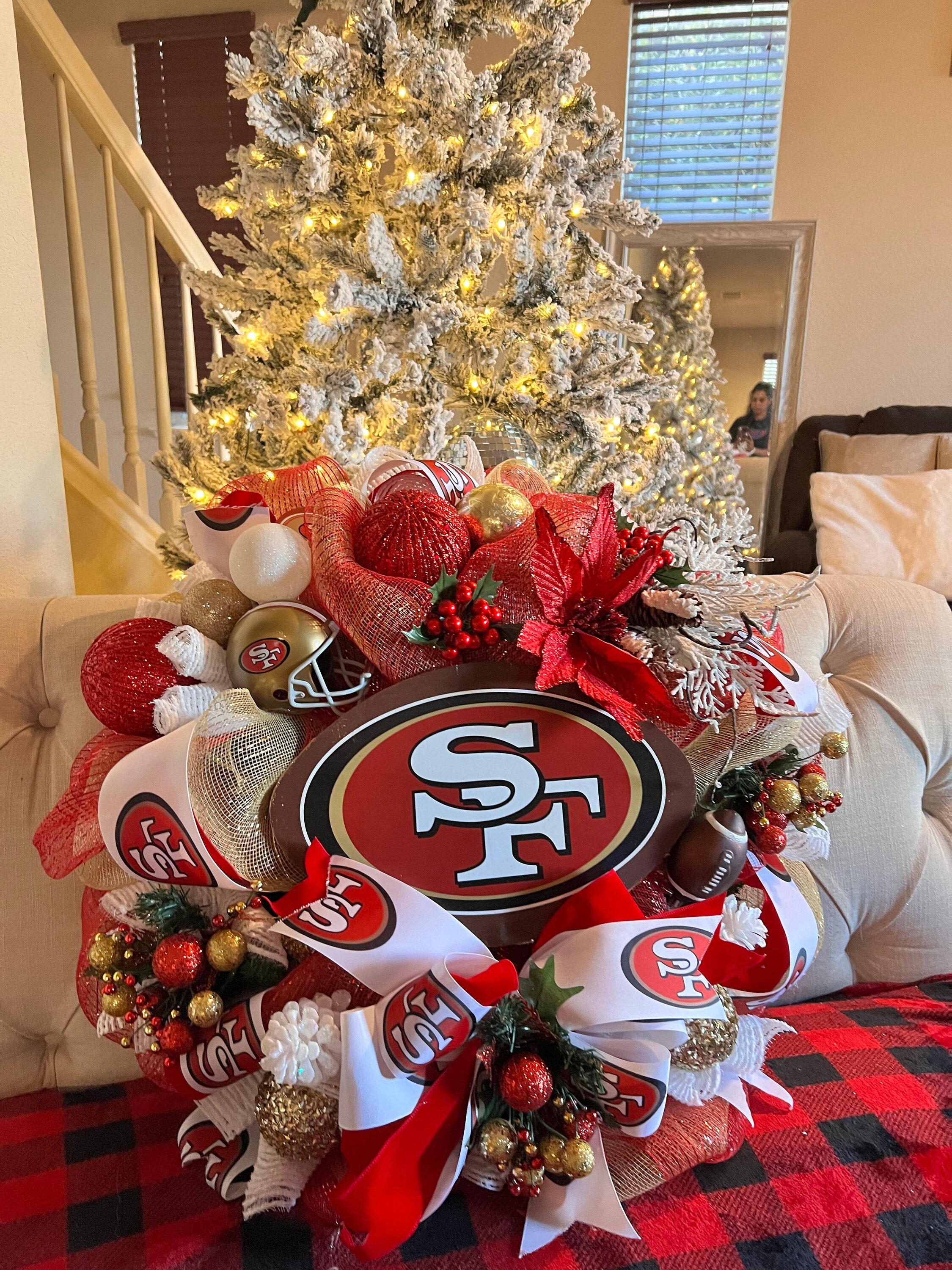 49er Wreath - Etsy
