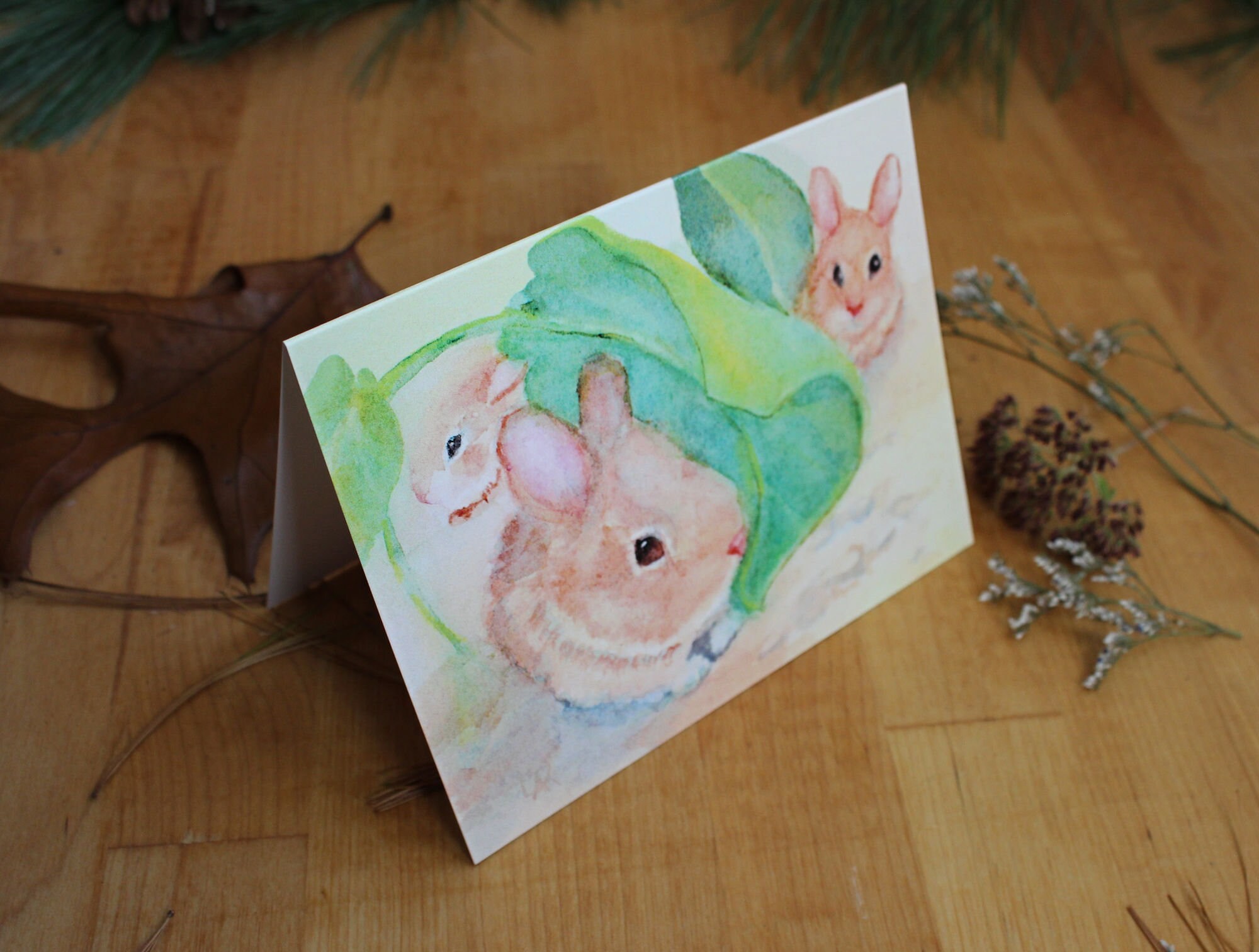 Woodland Animals Card Assortment Artistic Watercolor Cards - Etsy