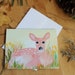 Woodland Animals Card Assortment Artistic Watercolor Cards - Etsy