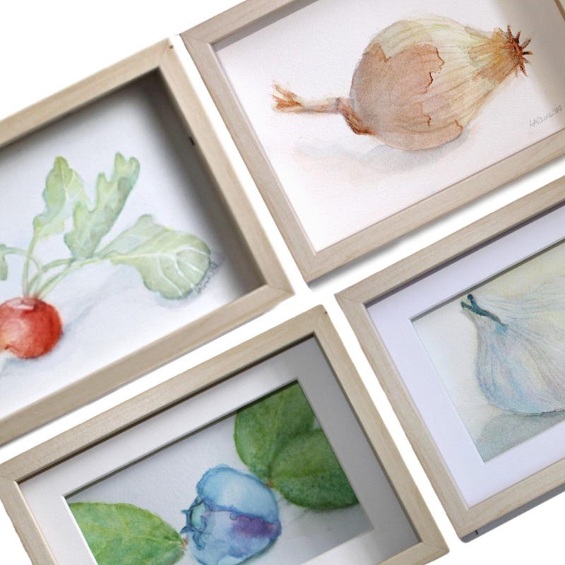 Vegetable Paintings - Etsy