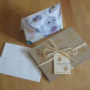 Puggle Watercolor Note Card Set All Occasion Dog Stationery Notecards ...