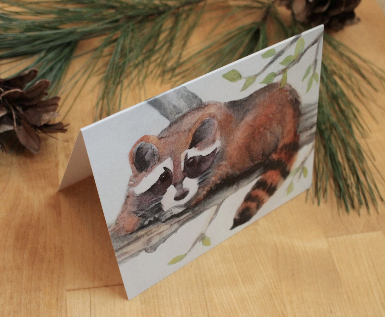 Woodland Animals Card Assortment Artistic Watercolor Cards - Etsy