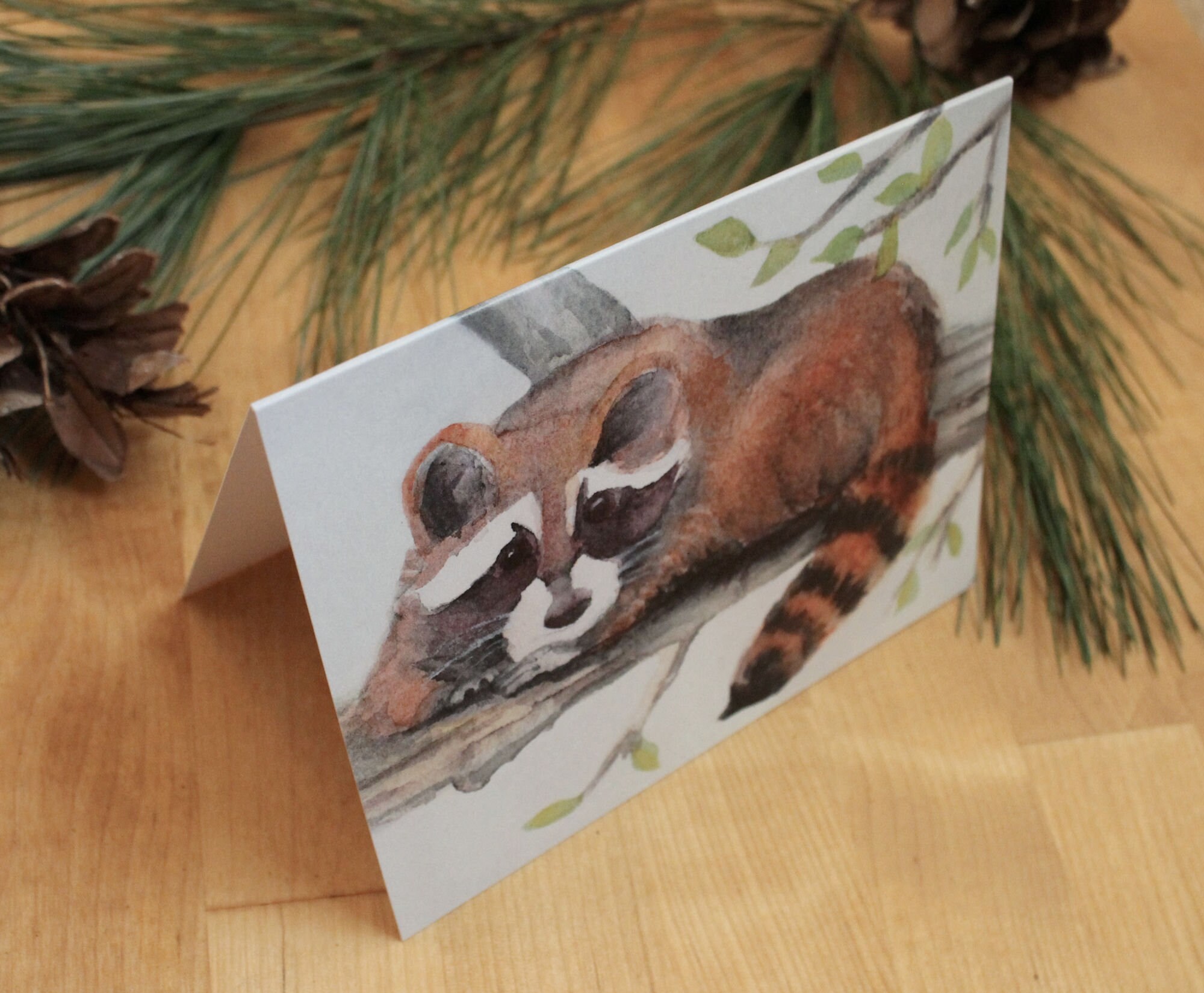 Woodland Animals Card Assortment Artistic Watercolor Cards - Etsy