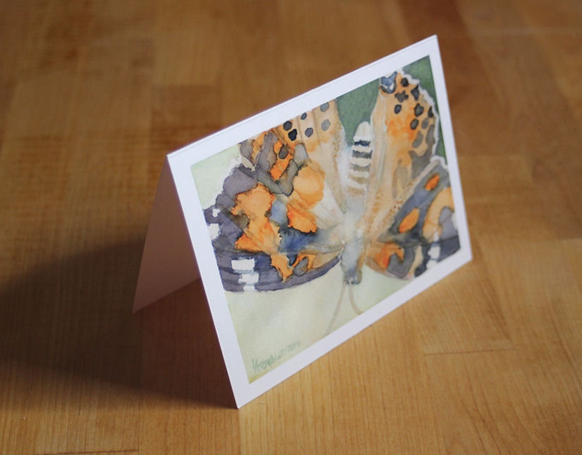 Watercolor Butterfly Note Cards Variety Pack All Occasion Card Set ...