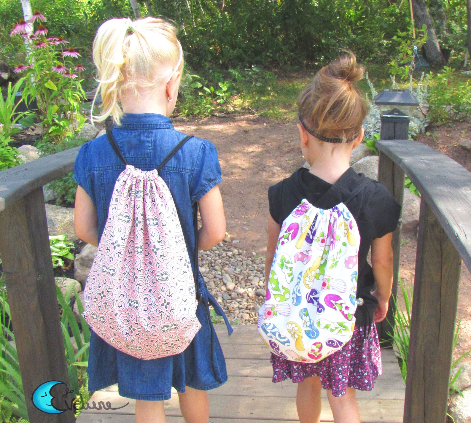 Shoe bag pattern / PDF / English pattern / kids bag / holdall - Etsy Canada