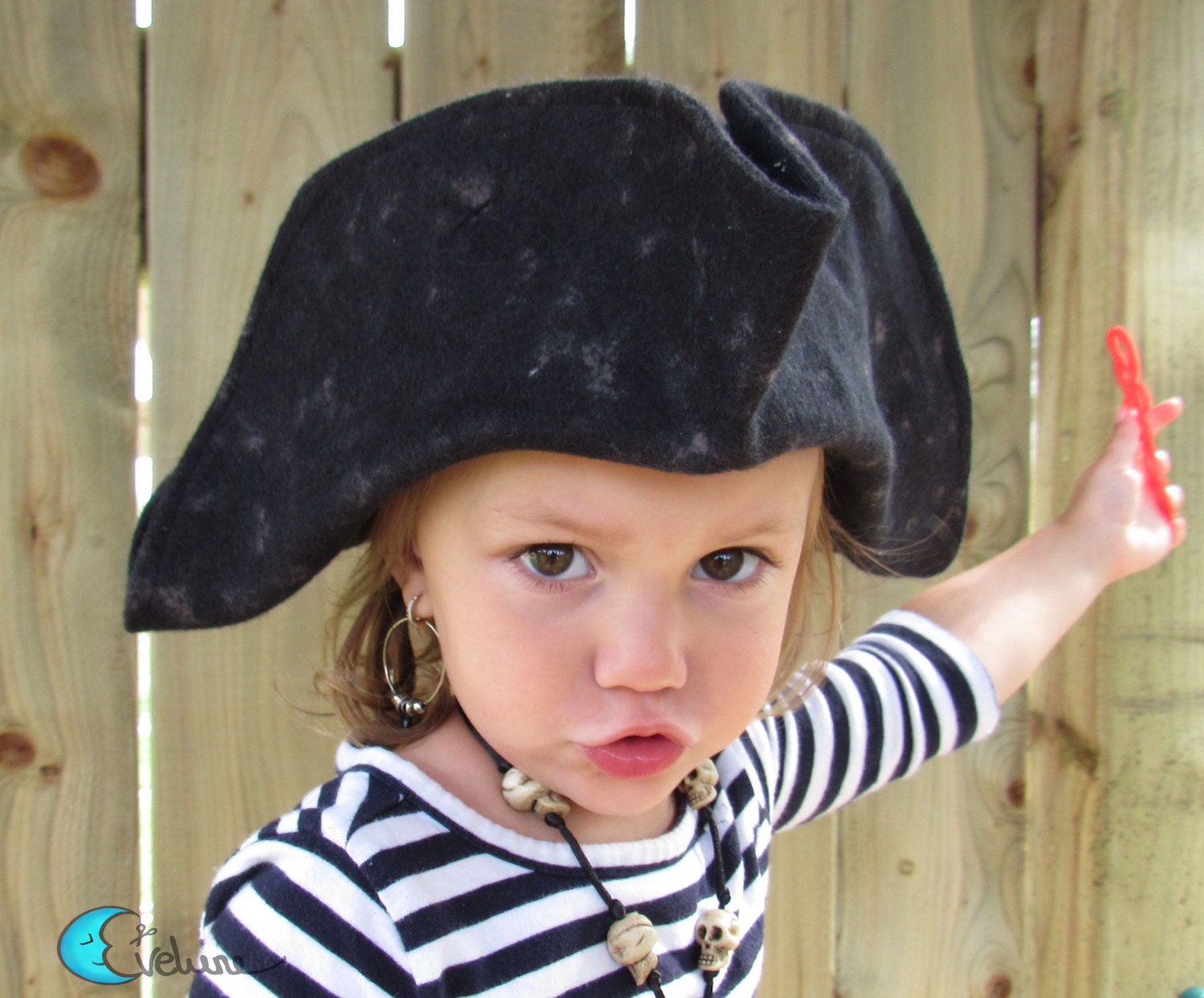Pirate Hat PDF Pattern , English , 3 Sizes Included , Tricorn Hat ...
