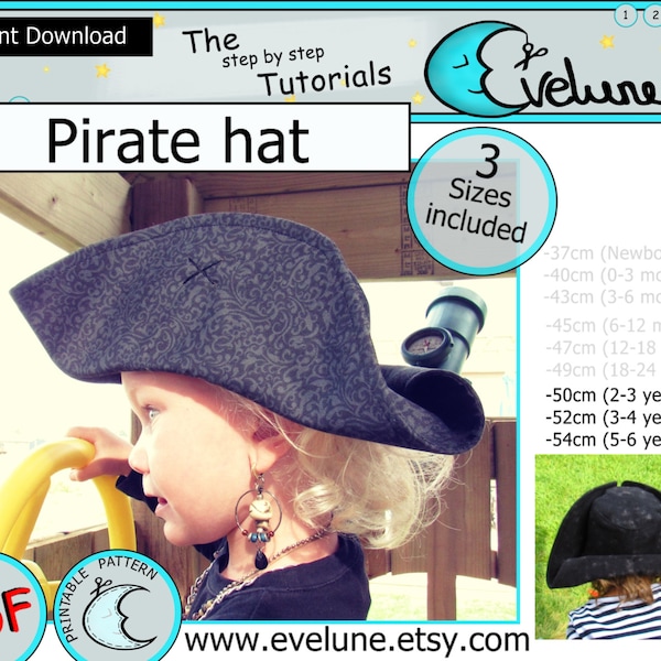Tricorn Hat - Etsy