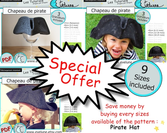 Tricorn Hat Pattern For Kids