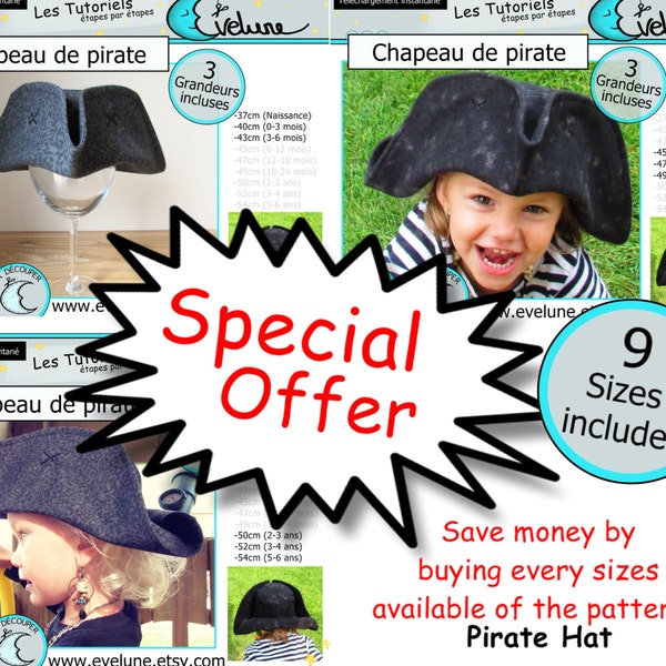 Tricorn Hat Pattern - Etsy