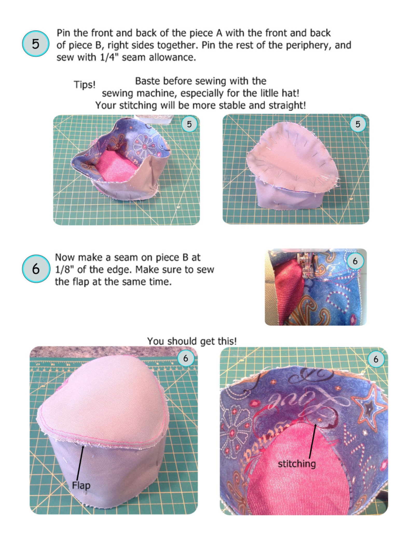 Cowboy Hat PDF / English Pattern / 3 Sizes Included / Baby / Kid ...