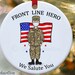 Front Line Hero Military Airmen First Responder Gift for - Etsy