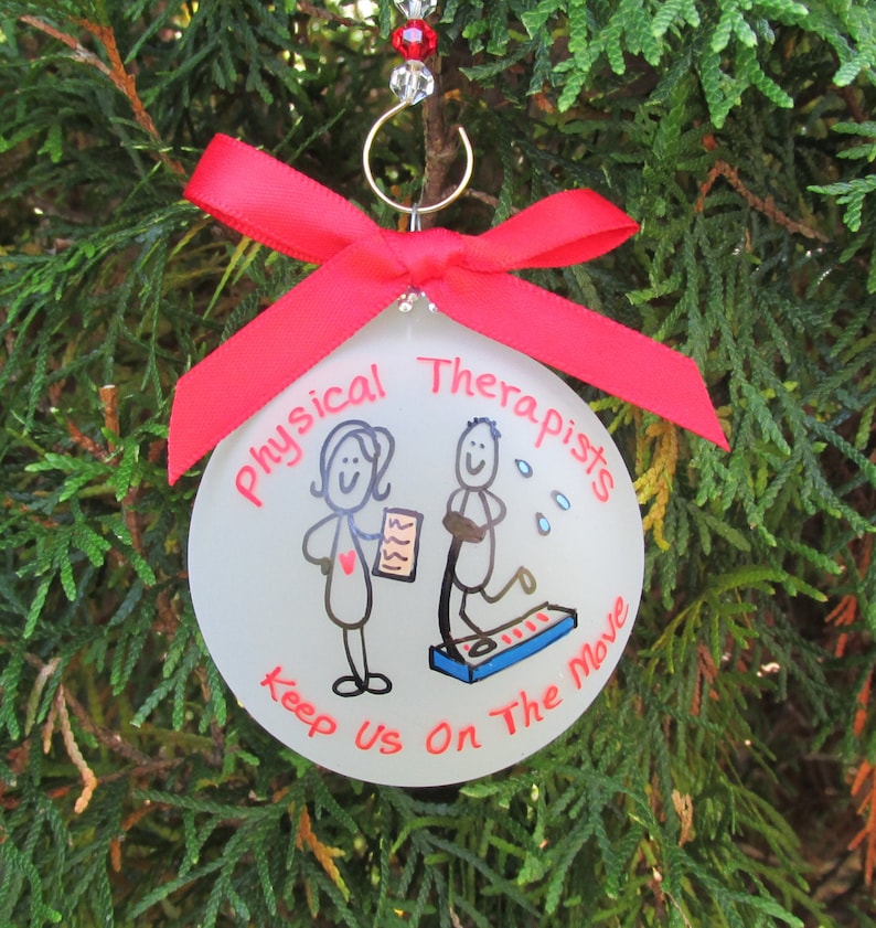 Personalized Christmas Ornament for Physical Therapists - Etsy