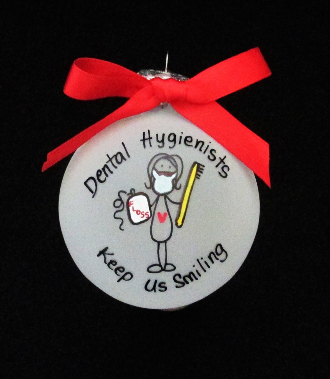 Dentist Hygienist Christmas Ornament - Dental Holiday Present for ...