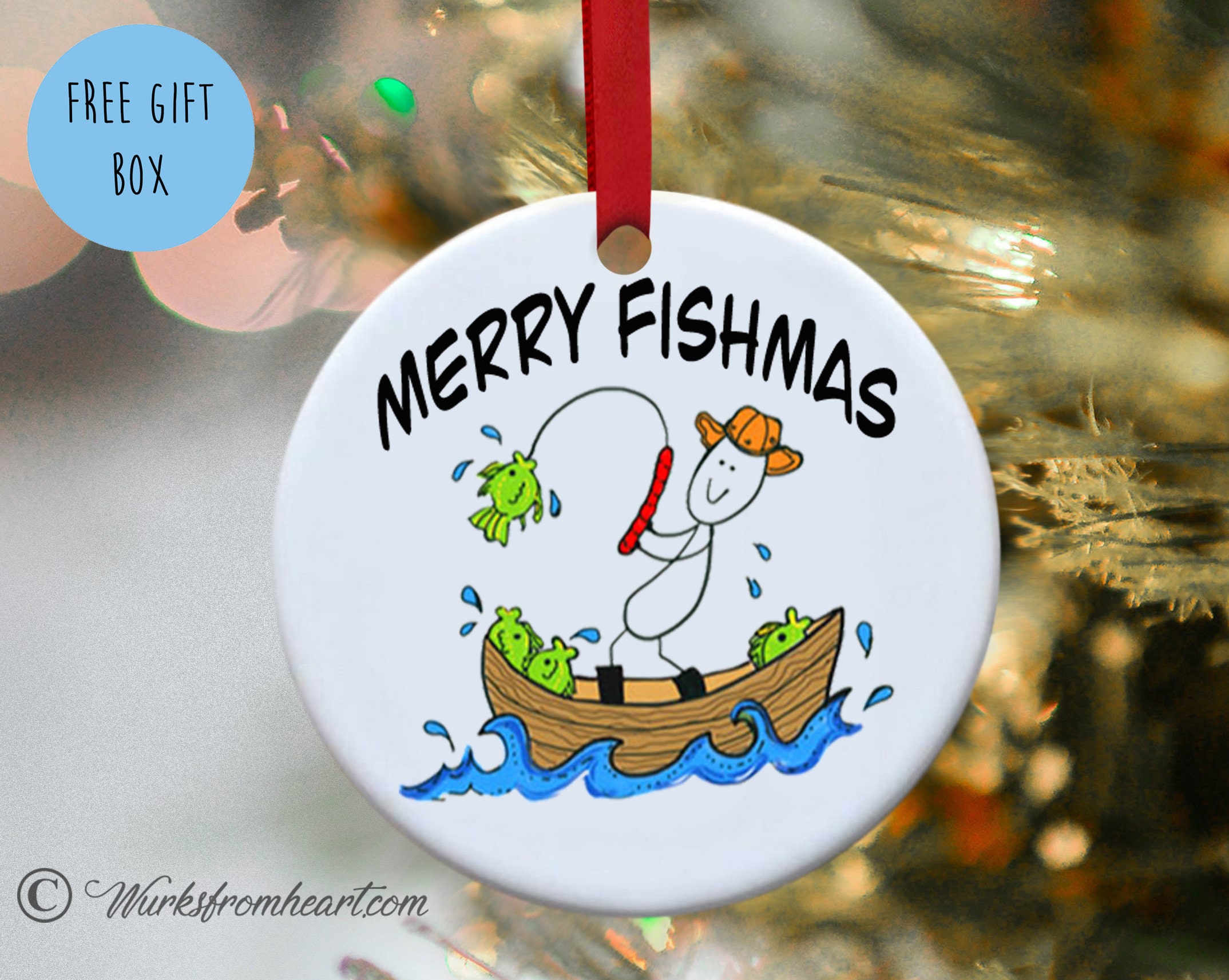 Fish on Gift / Gift for Husband / Mens Fishing Christmas - Etsy Canada